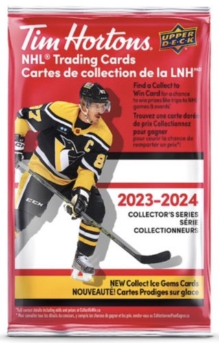 TIM HORTONS HOCKEY CARDS 10 SEALED UNOPENED PACKS! 2023-2024 | eBay