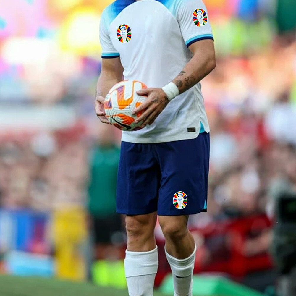 UEFA Euro 2024 Logo Heat Transfer Decals Washable Iron On Patches Long ...