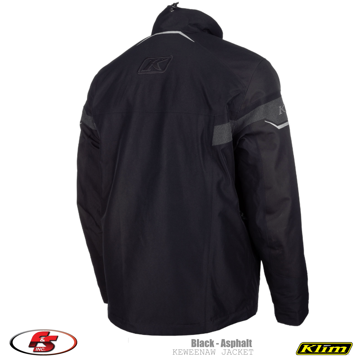 NEW KLIM Klimate Snowmobile Gore-tex Jacket LG XL 2X 3X Black/Hi-vis ...