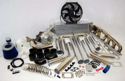 BMW E36 E46 M52 S50 Custom Turbocharger Turbo Kit T3/T4 USA | Silver ...