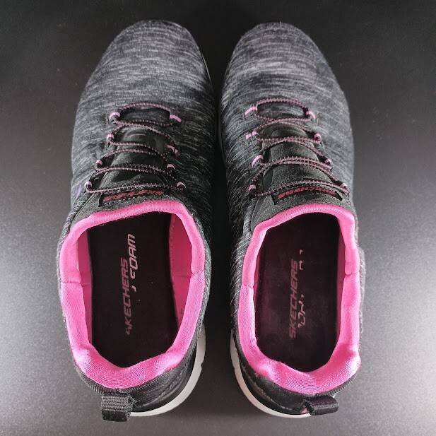 Skechers Summits Quick Getaway 12983 Black Pink Womens Size 8 | eBay