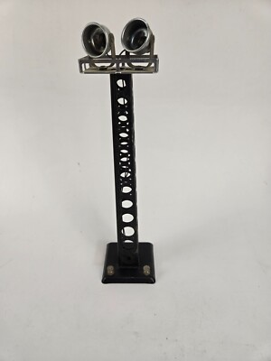 MARX 416 Floodlight Tower Works CHROME platform Postwar 1950s Clean ...