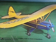 Vintage Sterling 44" Piper Tri-pacer Wooden RC Model Plane Kit FS37 ...