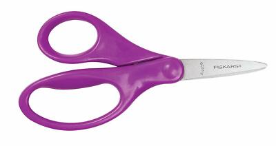 FISKARS POINTED-TIP KIDS SCISSORS 5 INCH PURPLE, 3 PACK OR 6 PACK | eBay