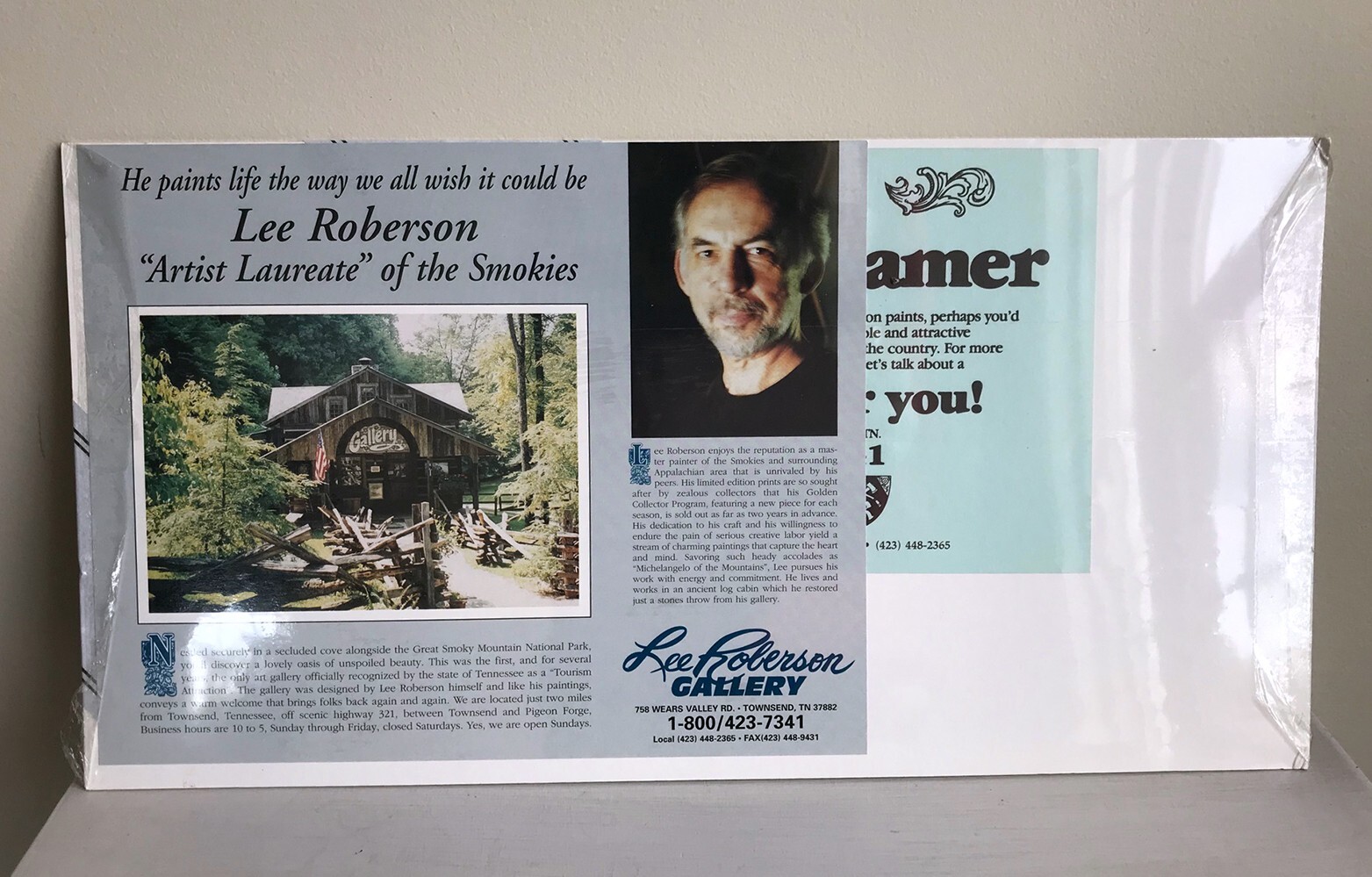 HEARTH AND HOME Sealed print by Lee Roberson 'Artist Laureate' of the ...