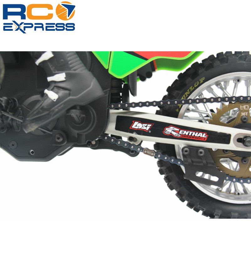 Hot Racing Losi Promoto MX Steel Chain 70 Roller w/ Chain Connector ...