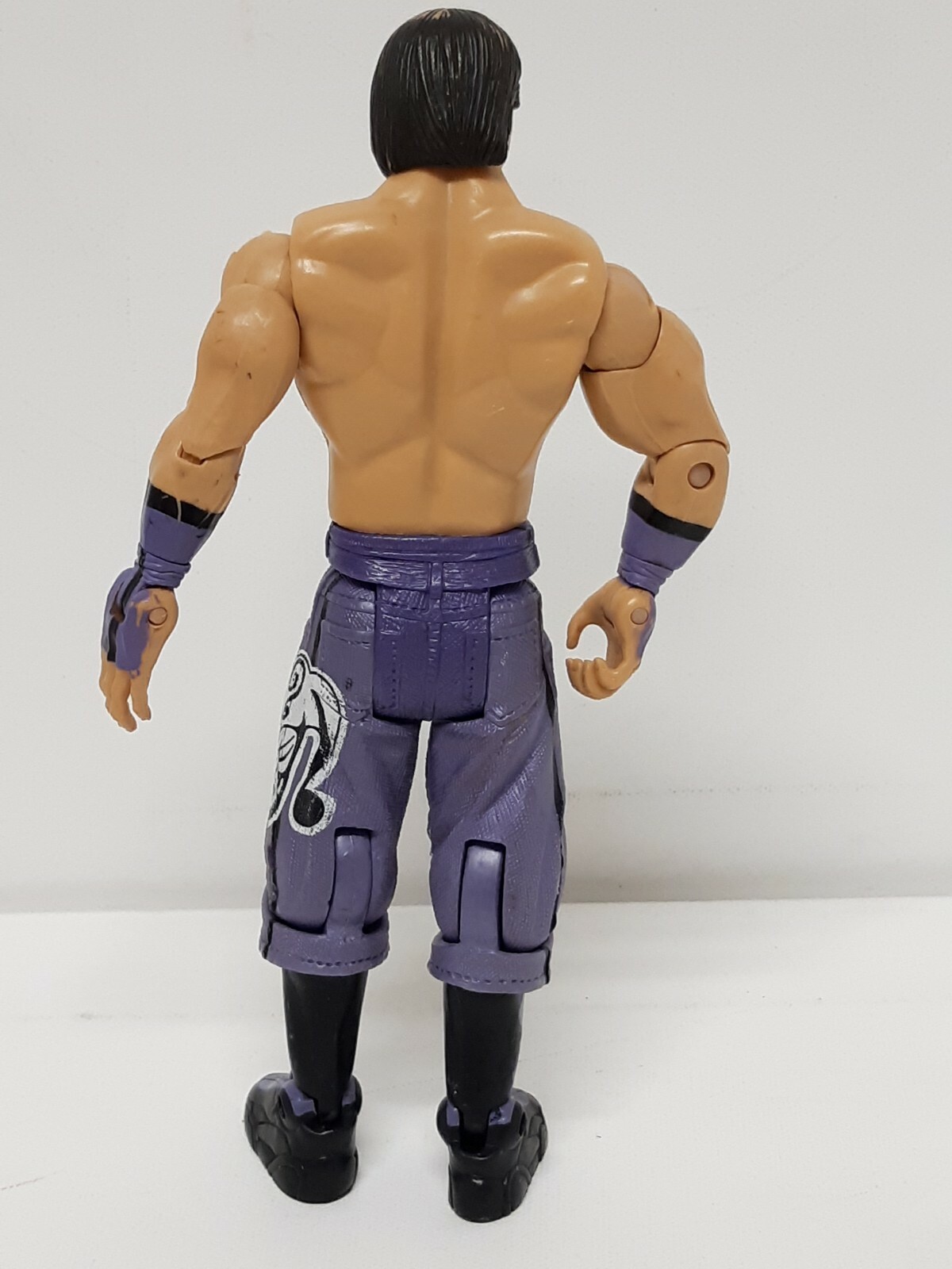 Paul London WWE Action Figure 2003 JAKKS Wrestling Toy Joker Purple ...