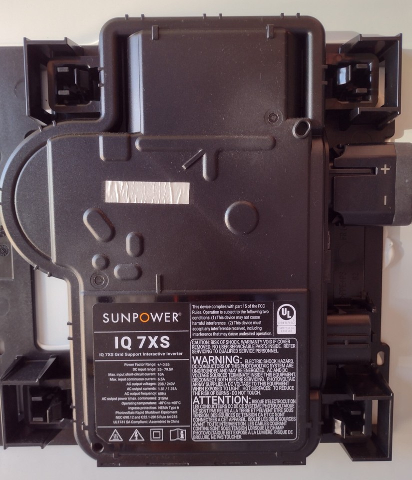 SunPower Solar Panels w/ Enphase IQ 7XS or SunPower Micro Inverter ...