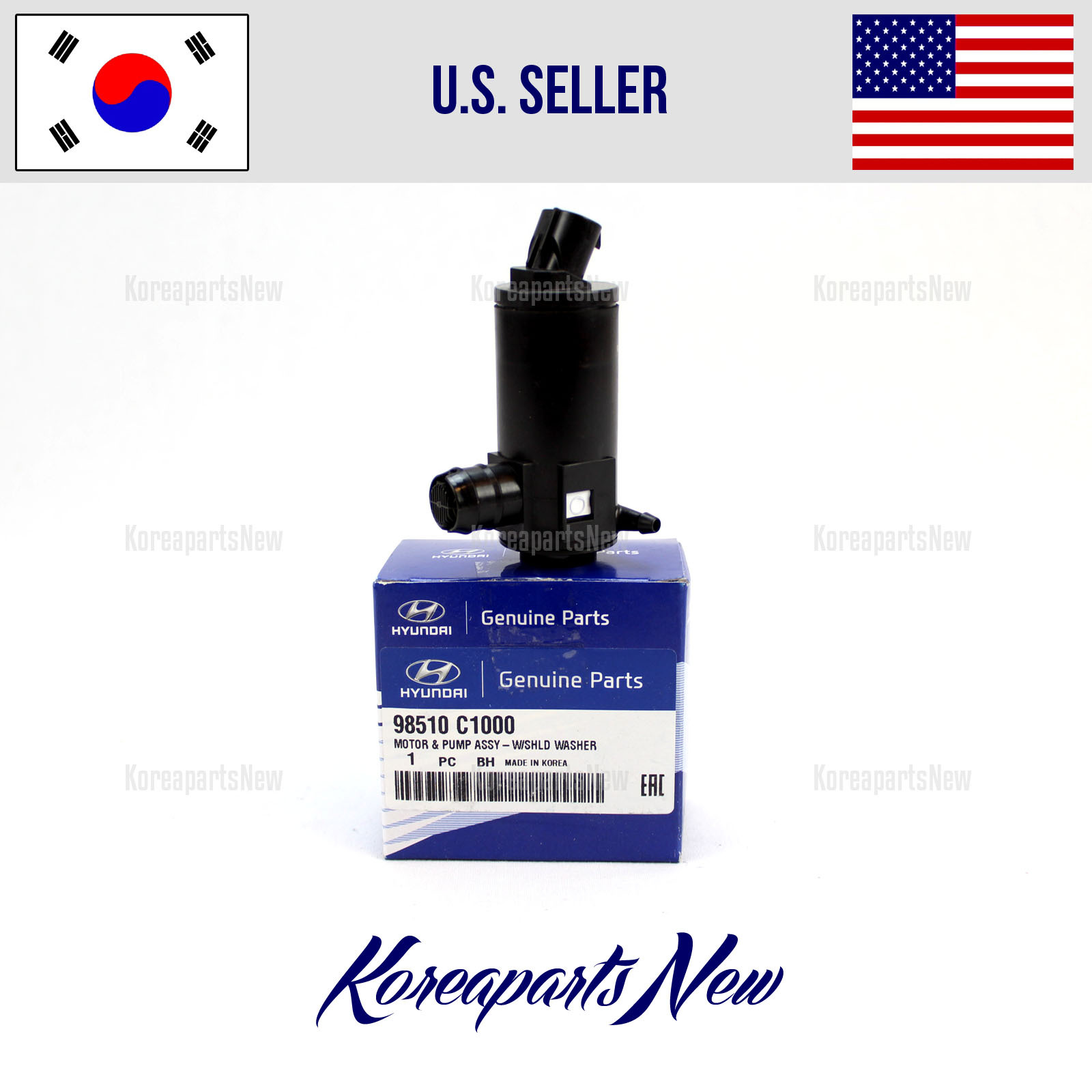 WINDSHIELD WASHER PUMP 98510C1000 HYUNDAI SONATA 2015-2018 | eBay