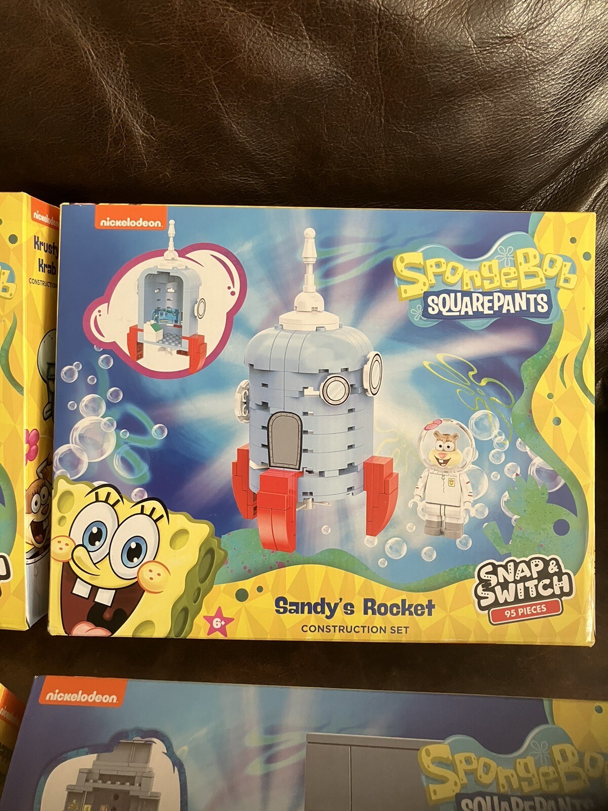 New 4X Sets Of Nickelodeon SpongeBob SquarePants Snap & Switch ...