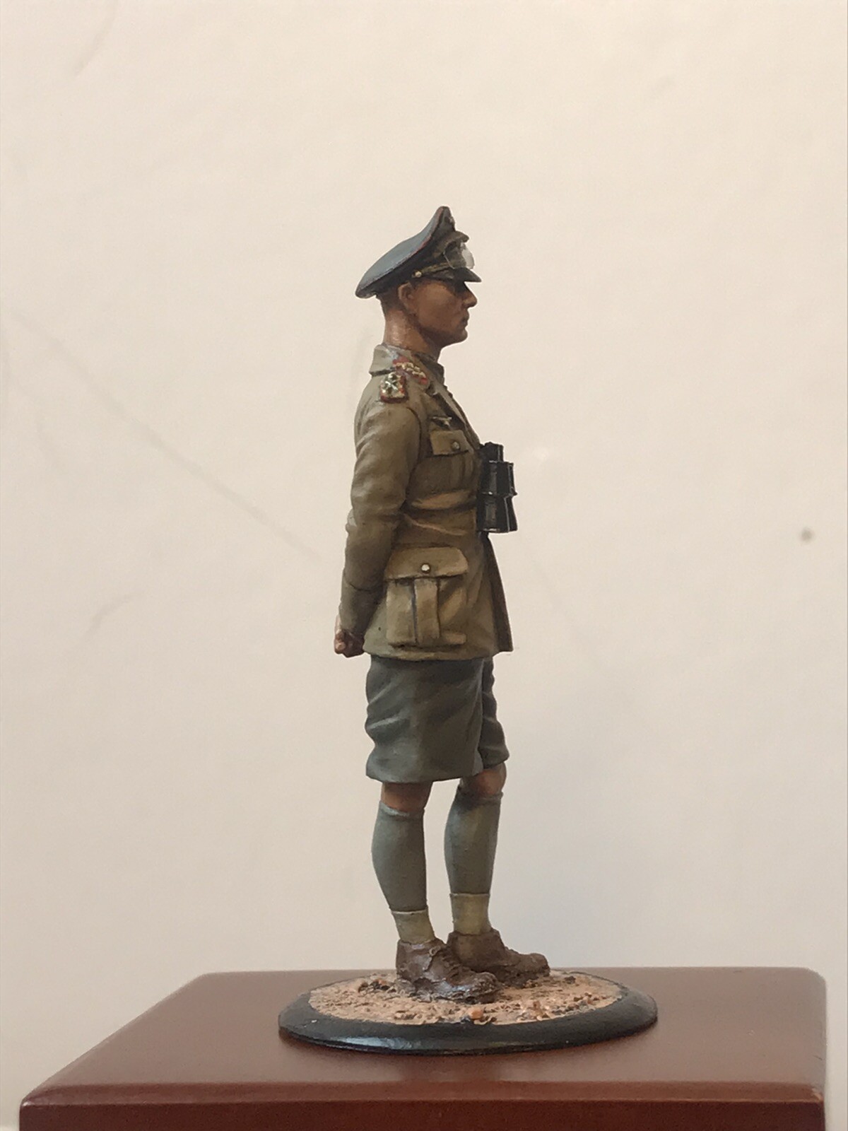 54mm Andrea Figure Feldmarschall Rommel Build and painted !! | eBay UK
