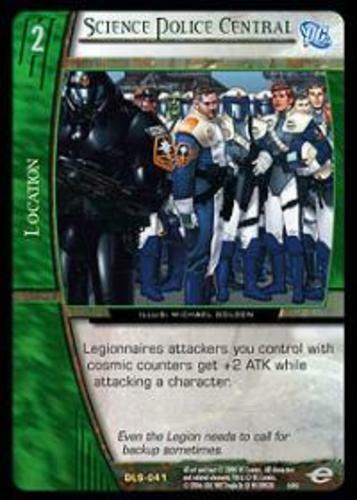 VS System: Science Police Central [Played] DC Legion of Super Heroes ...