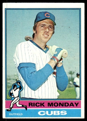1976 Topps Rick Monday #251 Chicago Cubs Baseball Card | eBay