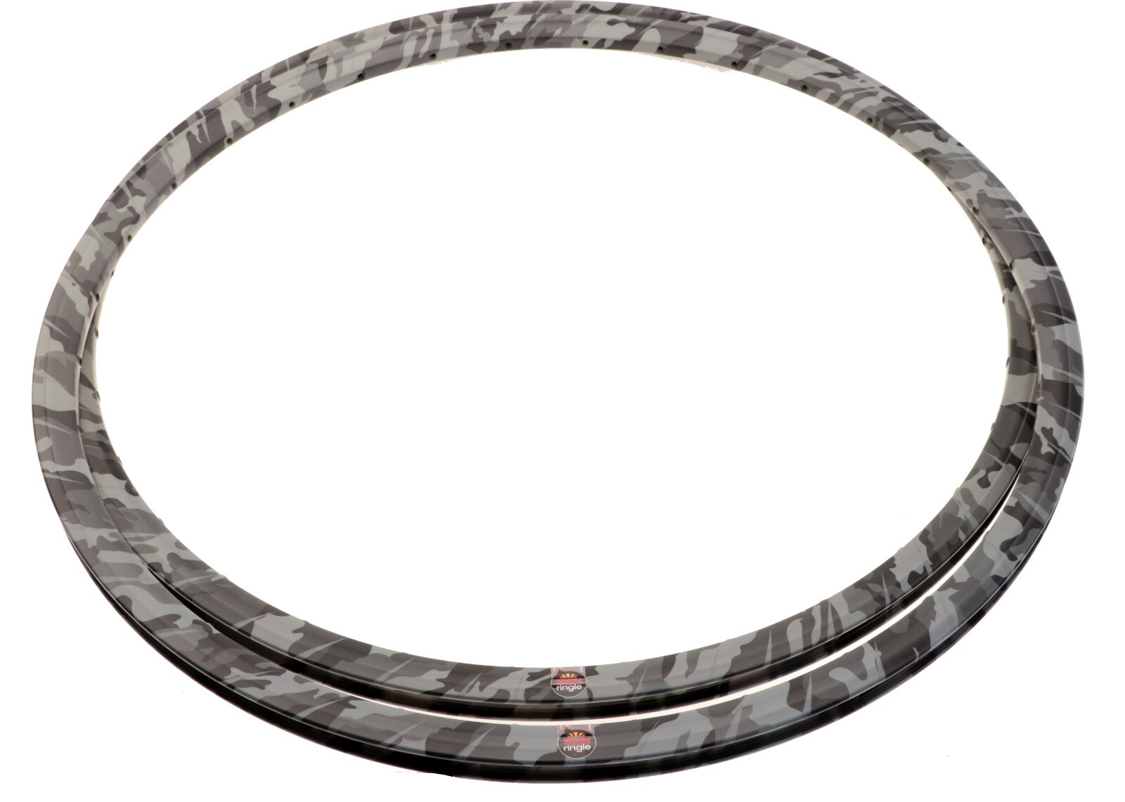 Sun Ringle MZ14 LTD1 Bike Rims Pair 700c 32H Full Winter Camo Eyelets ...