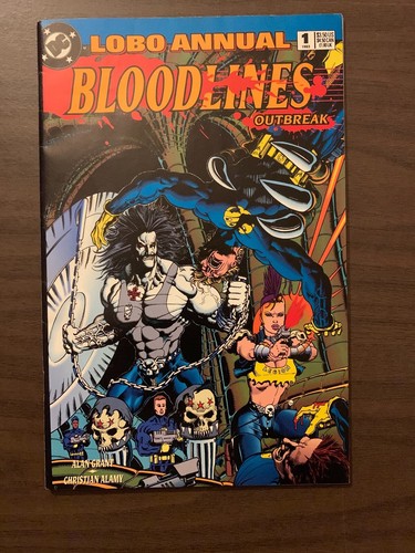 Lobo vol.2 Annual #1 1992 Bloodlines High Grade 9.4 DC Comic Book CL44 ...