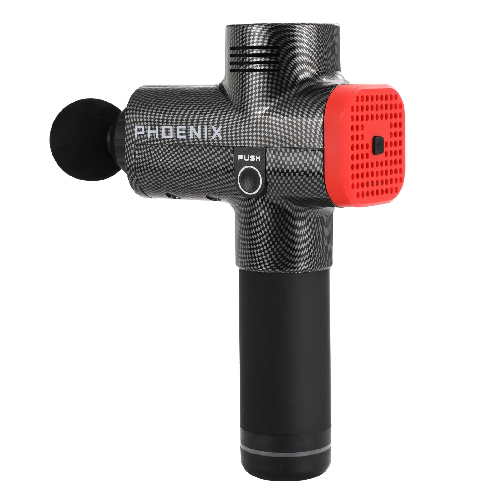 Phoenix A1 Red Massage Gun with Aluminium Case for Body Arm Back Deep ...