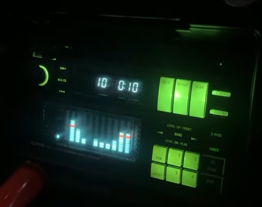 ALPINE 5903s CD Deck + 3347 Graphic Equalizer Set FULLY OVERHAULED ...