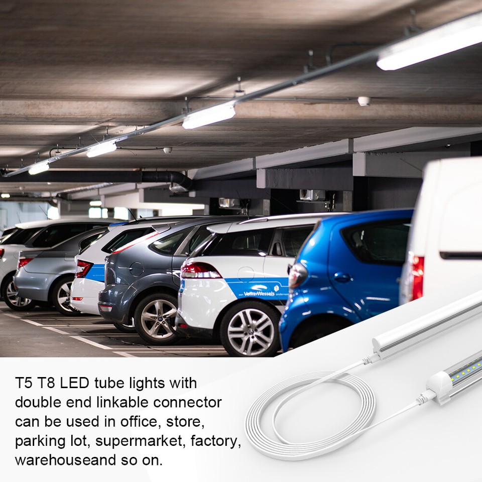 2FT 3FT 4FT 6FT Integrated LED Tube Light Bulbs Connecting Cable Cords ...