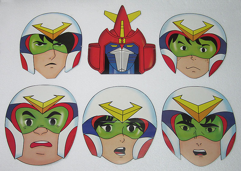 6 pcs Philippine VOLTES V Cardboard Masks Limited Voltus Japan | eBay