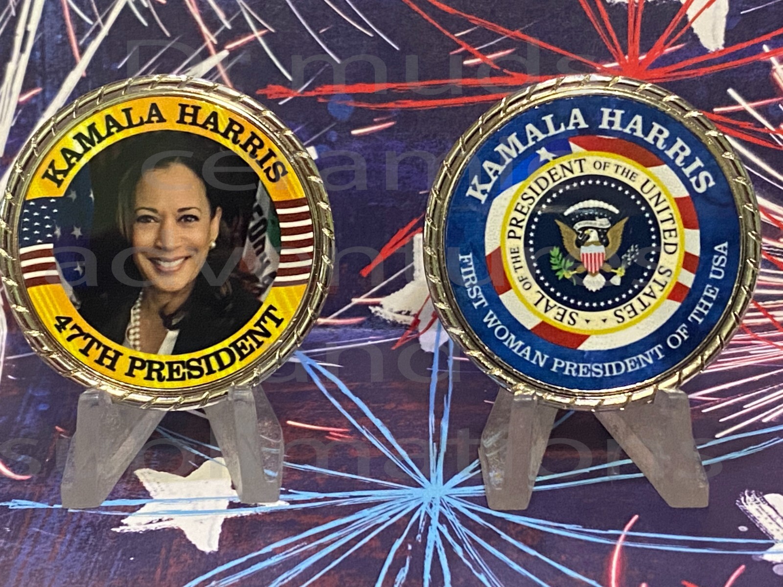 KAMALA HARRIS Future 47th 1st Woman President Celebration Coin | eBay