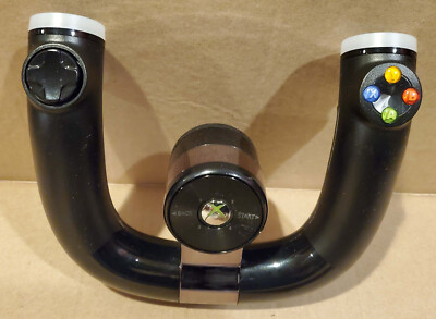 Xbox 360 Wireless Steering Wheel Racing Official Controller Microsoft ...