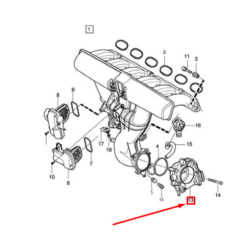 Genuine OEM Fuel Injection Throttle Body for Volvo 31216328 for sale ...