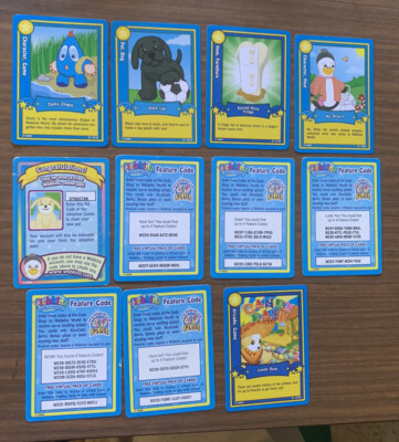 Webkinz Cards ( 11 ) Exactly As Pictured- Ganz | eBay