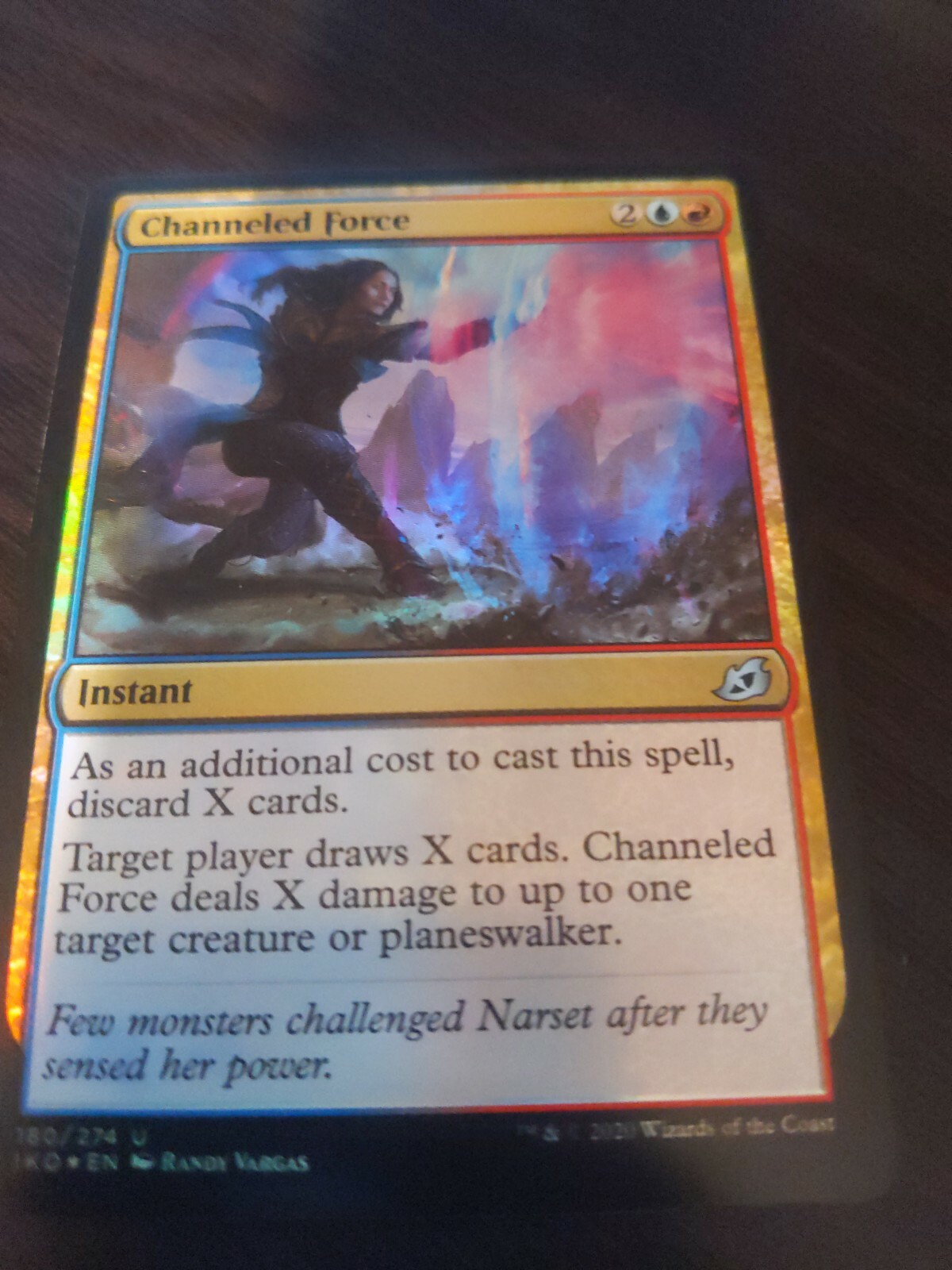 MTG Ikoria Channeled Force 180/274 Foil | eBay
