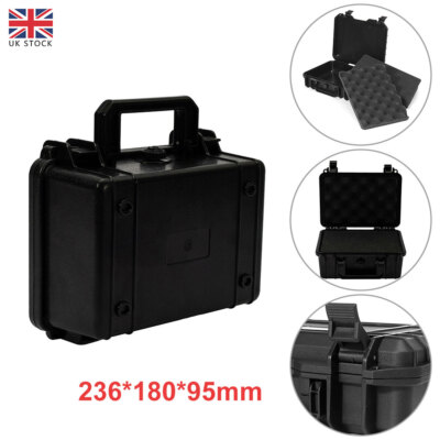 Waterproof Hard Plastic Carry Case Cam Lens Storage Tool Box Portable ...