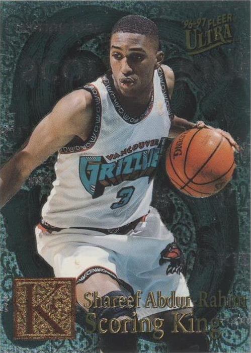 1996-97 Fleer Ultra - Scoring King Shareef Abdur-Rahim #28 Plus (RC ...