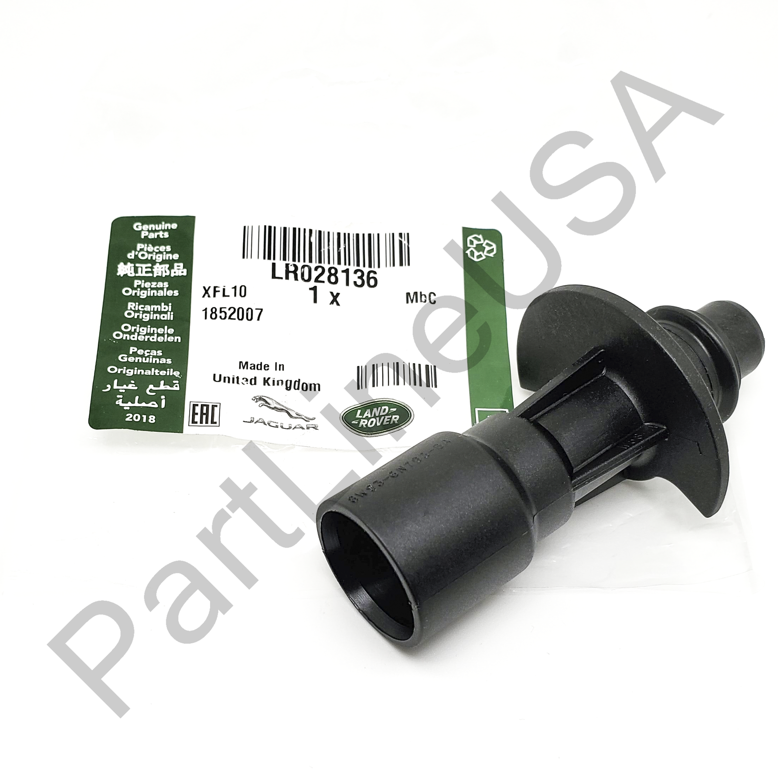 Genuine Land Rover LR4 Range Sport Water Pump Cooler Pipe Tube Adaptor ...