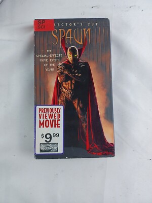 Spawn VHS 1997 Director's Cut Martin Sheen 794043461033| eBay