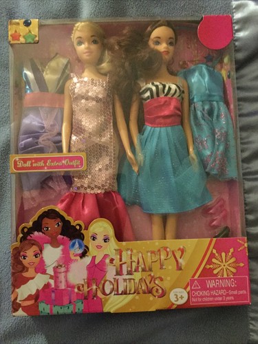 New Lovely Patsy 2 Doll Set /2 Extra Outfits /Fashion Dolls /Happy ...