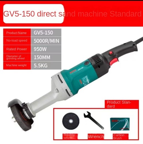 Handheld Straight Grinder 950W Industrial Metal Polishing Grinding ...