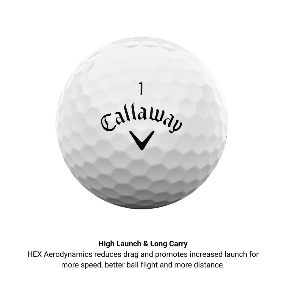 Callaway Sports 12 Ball Pack Warbird High Speed Extra Distance Golf ...