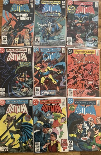 DC Comics Detective Comics Batman Bronze Age Lot of 9 Single Issues | eBay