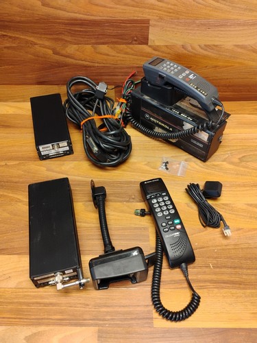 Lot Of 2 Vintage Motorola Cellular One Phones Tough Talker ...
