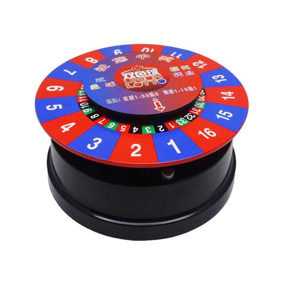 Party Roulette Wheel Set Turntable Leisure Table Games Gambling ...