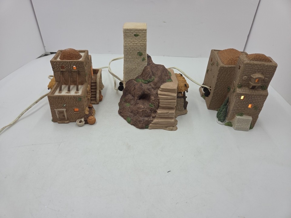 Dept 56 Little Town of Bethlehem Nativity 12Pc Set 5975-7 Christmas ...