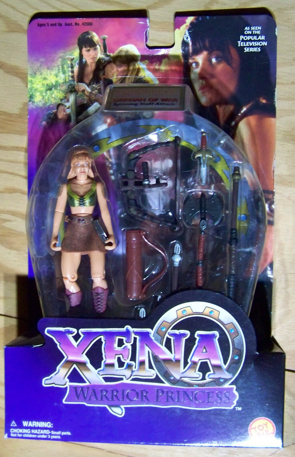 XENA - SERIES 1 GABRIELLE ACTION FIGURE DOLL 1998 ORPHAN OF WAR W ...
