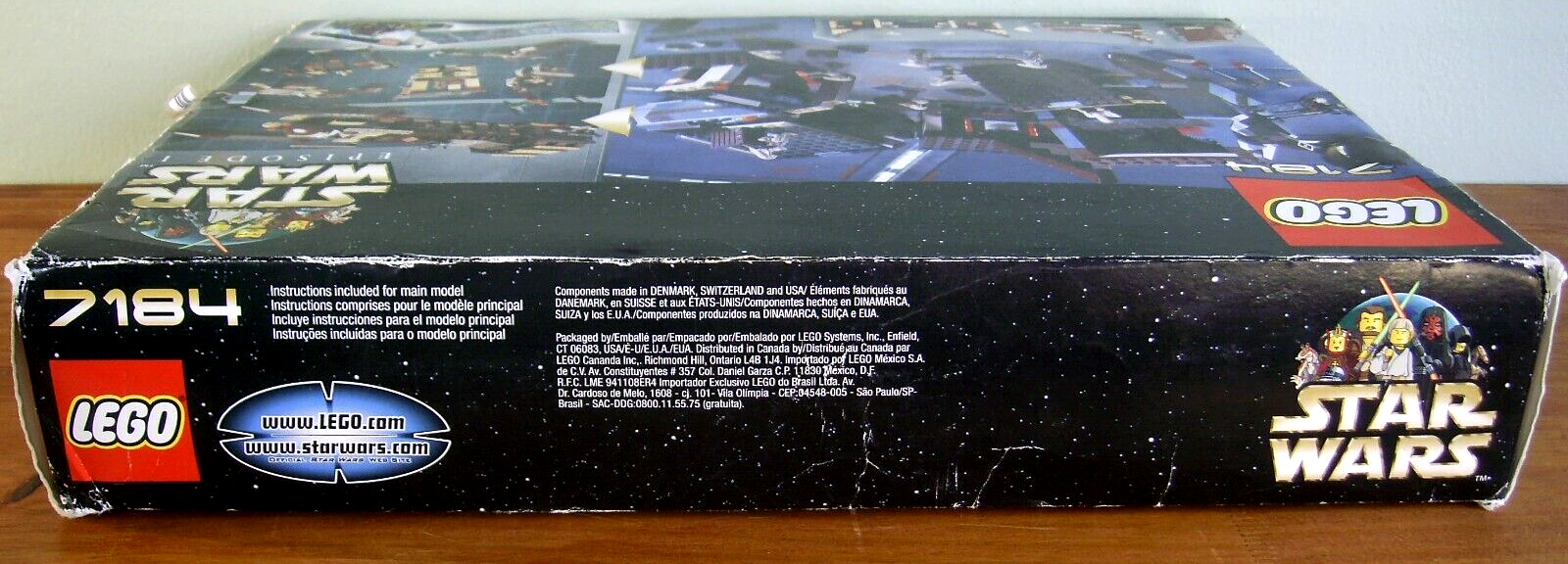 LEGO STAR WARS 7184 TRADE FEDERATION MTT COMPLETE W/ MINIFIGS ...