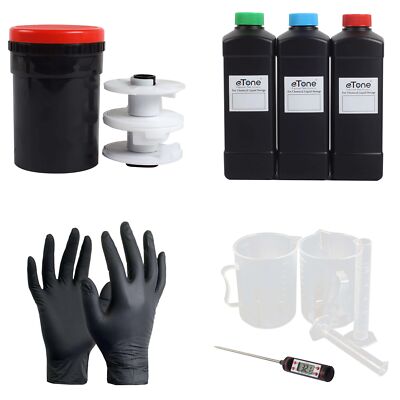 Film Developing Kit 120 135 B/W Color Negative Process Darkroom Tank ...