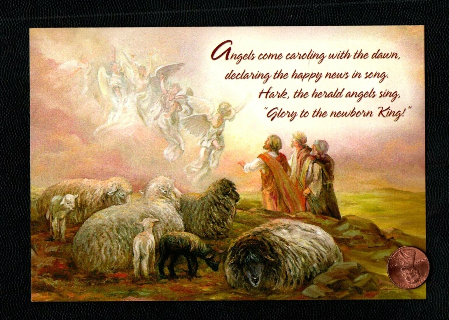 Angels Sing To Shepherds