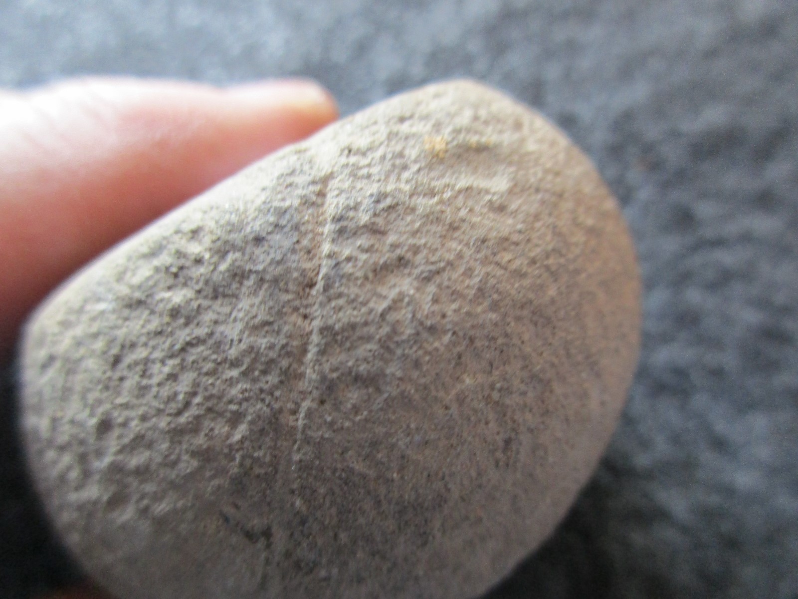 NATIVE AMERICAN DISCOIDAL, AMERICAN INDIAN CHUNKY STONE, GAME STONE, # ...