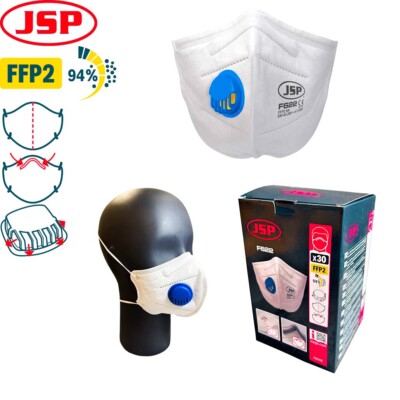 JSP F622 Disposable FFP2 Valved Face Mask - STOCK CLEARANCE! | eBay UK