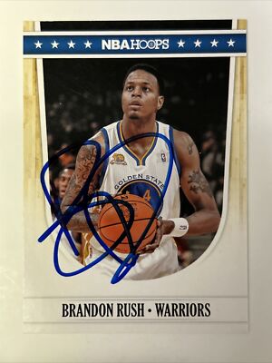 Brandon Rush Autographed 2011 Panini NBA Hoops #84 In Person N612 | eBay