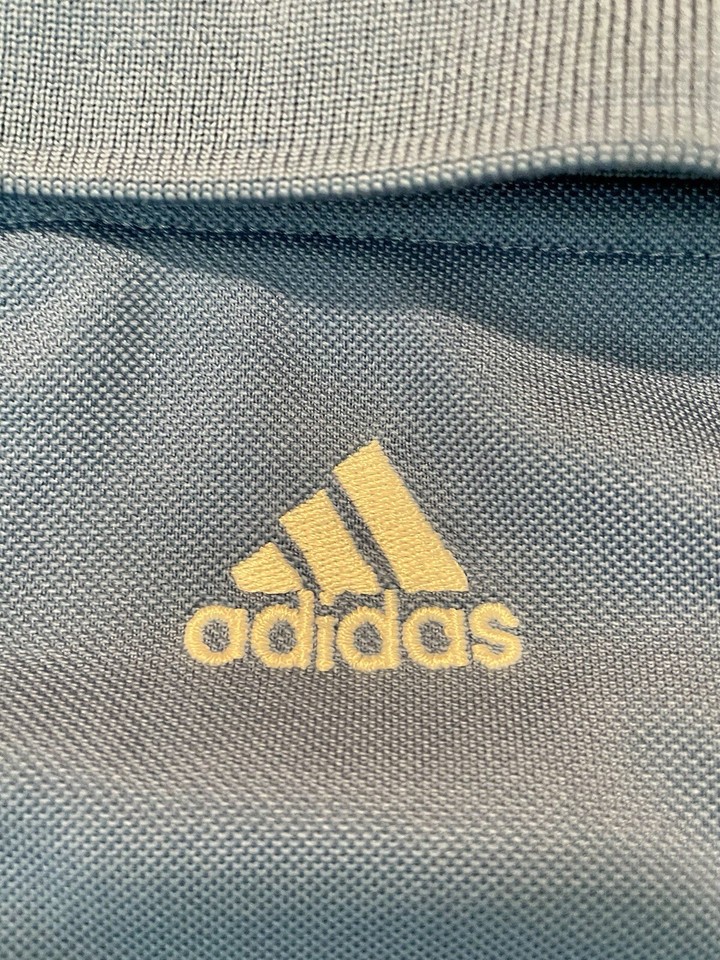 Adidas Golf Channel Shirt Men’s XXL Blue Climacool Performance Short ...