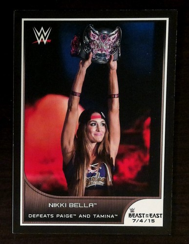 2016 Topps WWE Money Bank Nikki Bella #53 | eBay