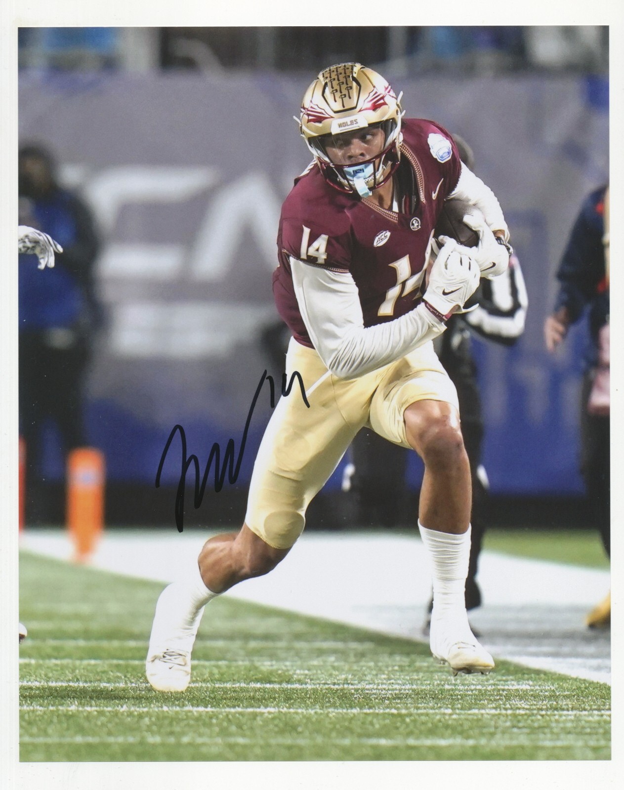 JOHNNY WILSON - Signed/Autographed - FLORIDA STATE FSU SEMINOLES 8x10 ...