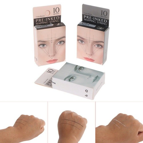 Brow String Eyebrow PreInked Microblading Marker Thread Mapping Tool ...